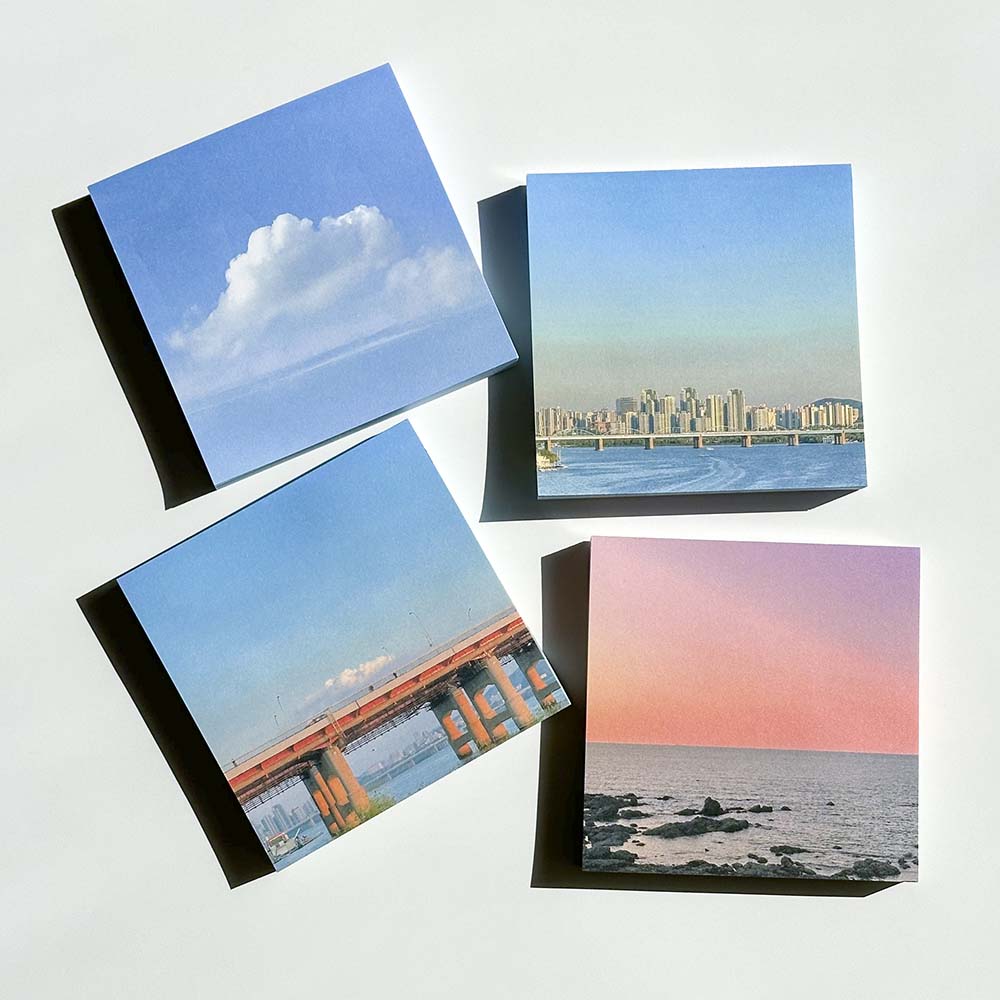 MING KIT·ミンキット | Emotional Photo Block Memo 4types set – mmesh